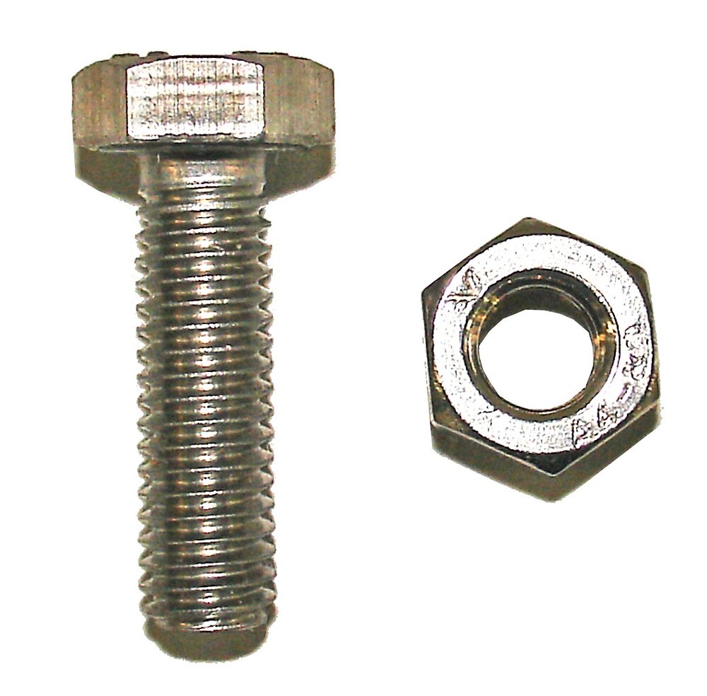15 boulons tête hexagonale inox A4 4x30mm | Bricorama