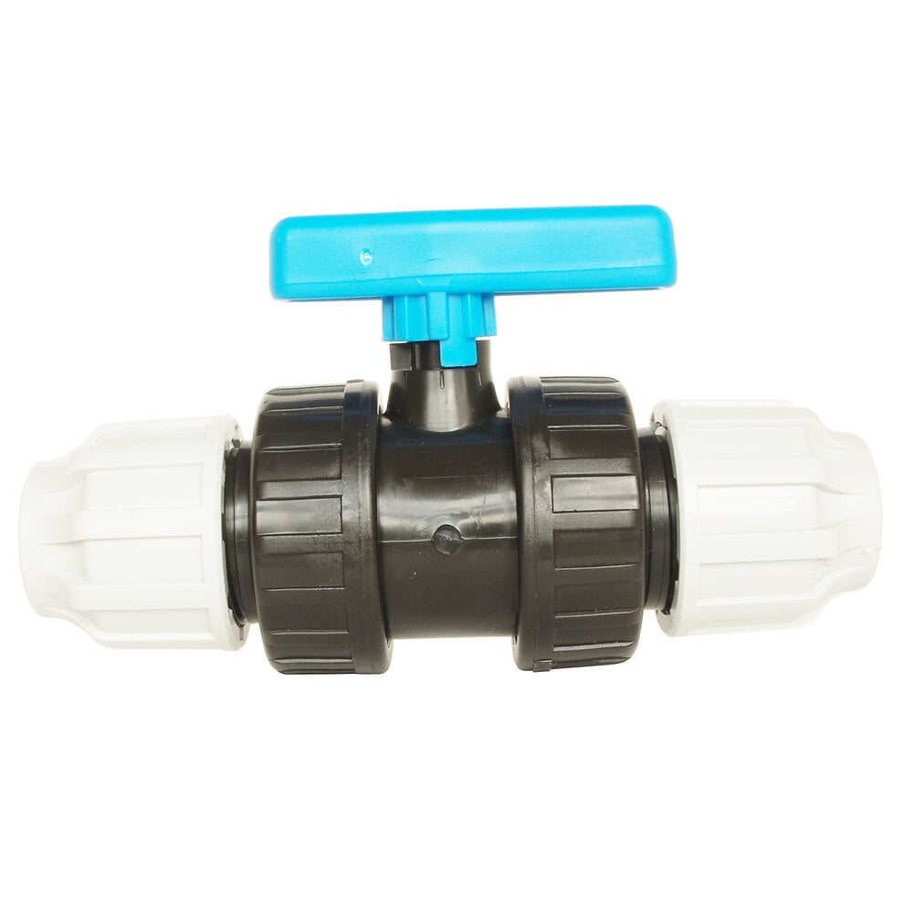 Vanne à compression pour tube PE Ø32 | Bricomarché