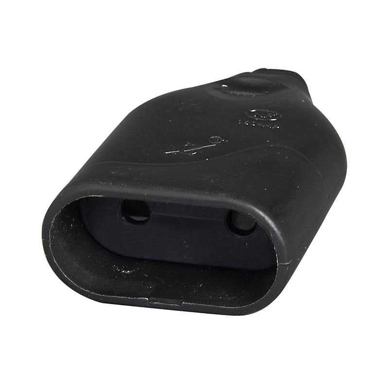 Fiche électrique femelle 2 pôles 6A couleur noir | Bricorama