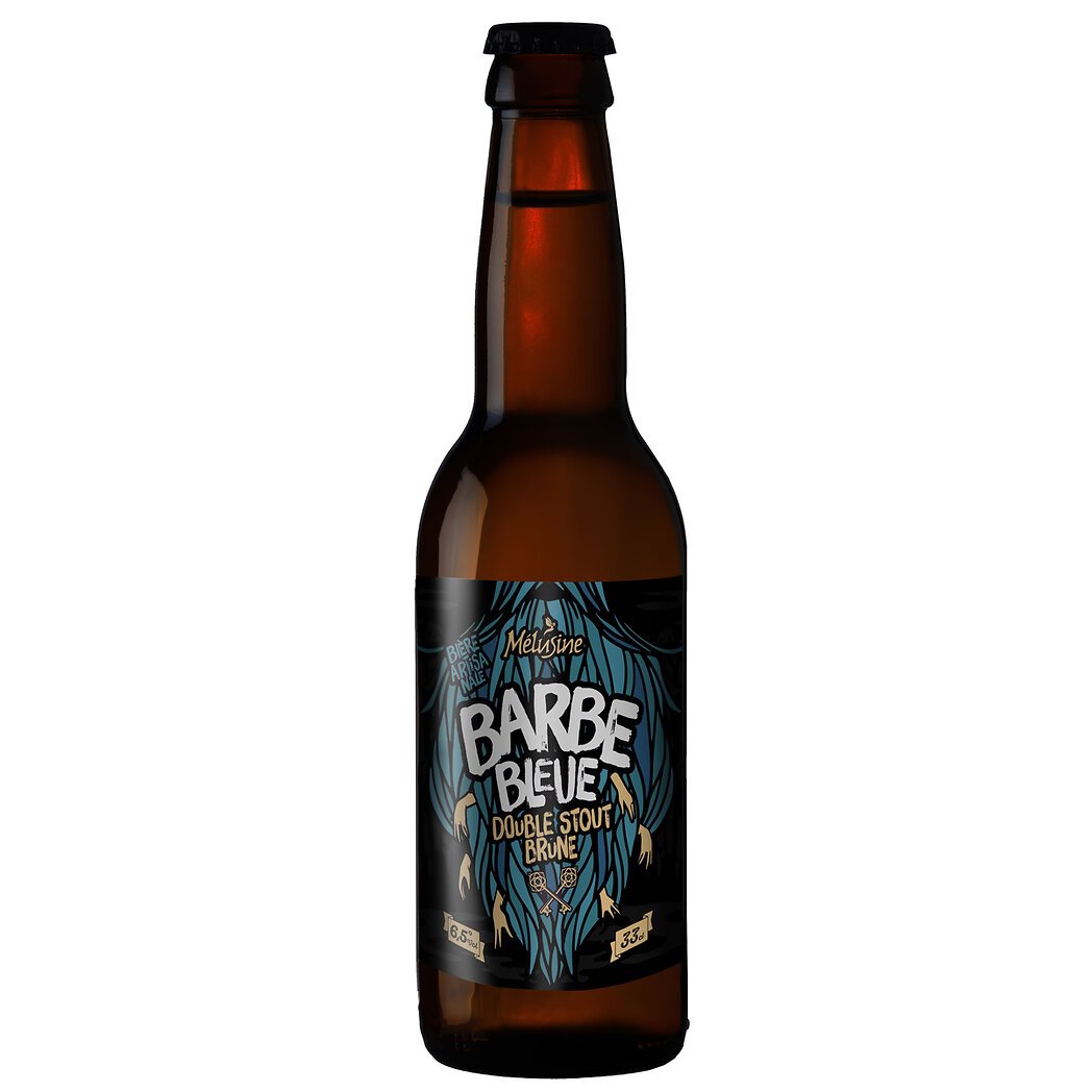 Bière Barbe Bleue brune Bière Mélusine - Intermarché