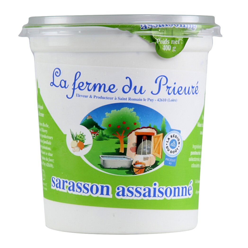 Sarasson assaisonné fermier La ferme du prieuré - Intermarché