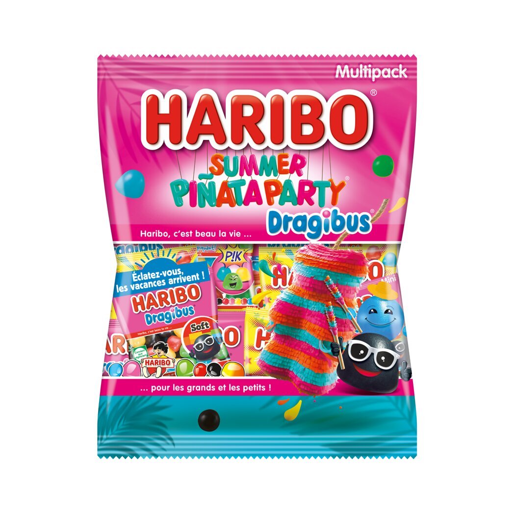 Bonbons summer pinata party dragibus Haribo - Intermarché