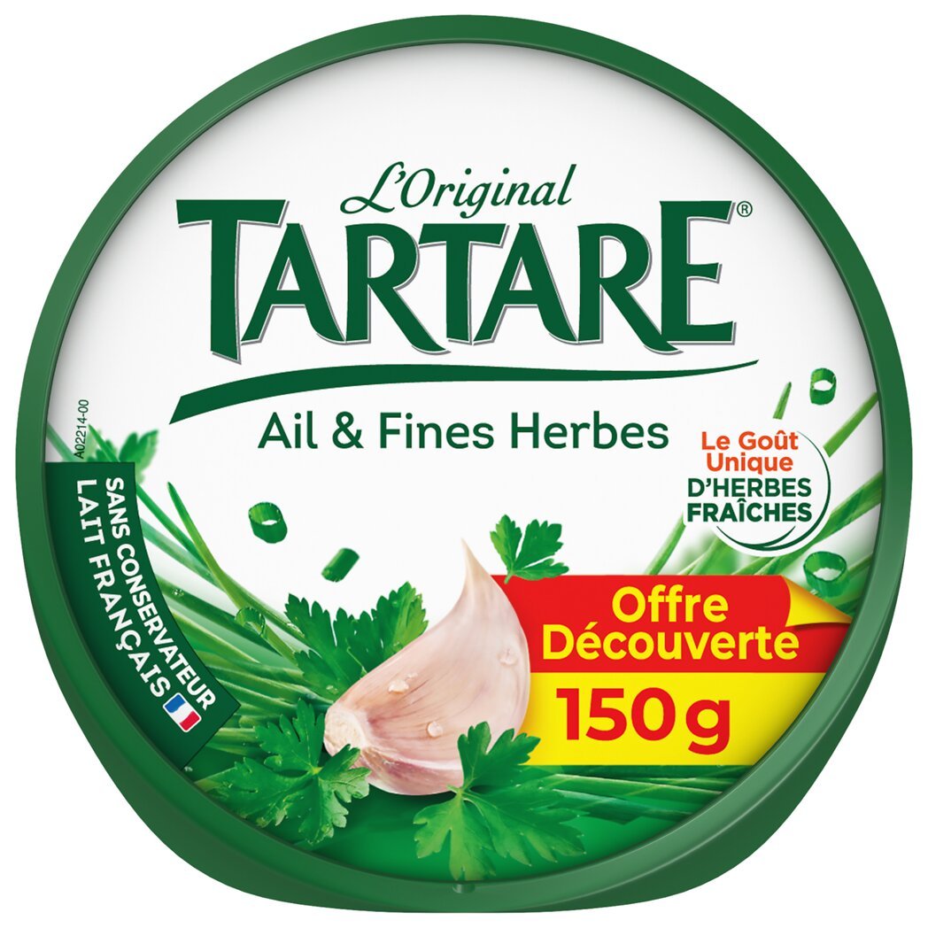 L'original - Fromage ail et fines herbes au lait Tartare - Intermarché