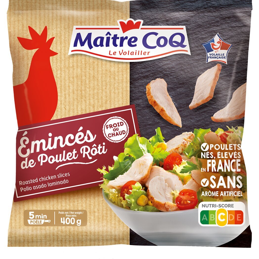 Emincés de poulet rôti Maître Coq - Intermarché
