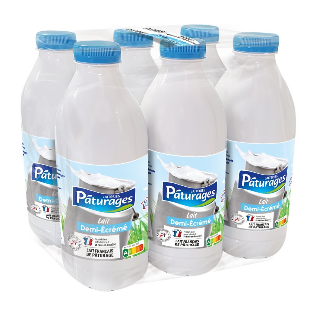 Lait demi-écrémé Pâturages - Intermarché