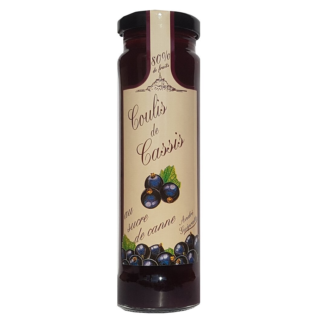 Coulis de cassis artisanal André Guépratte - Intermarché