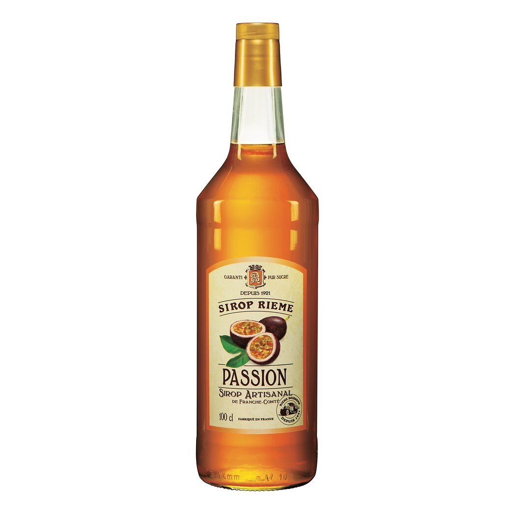 Sirop artisanale saveur fruit de la passion Rieme - Intermarché