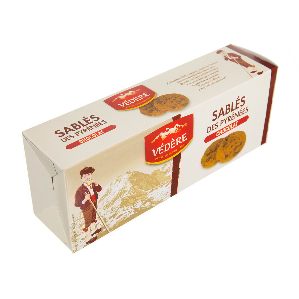 sables des pyrénées chocolat Biscuiterie Védère - Intermarché