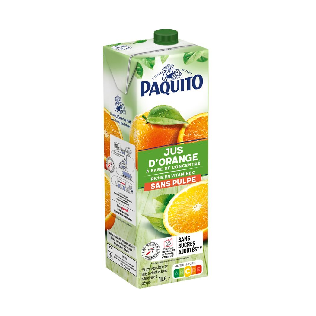 Jus d'orange Paquito - Intermarché