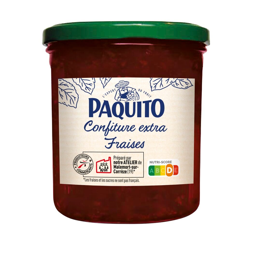 Confiture extra de fraises Paquito - Intermarché