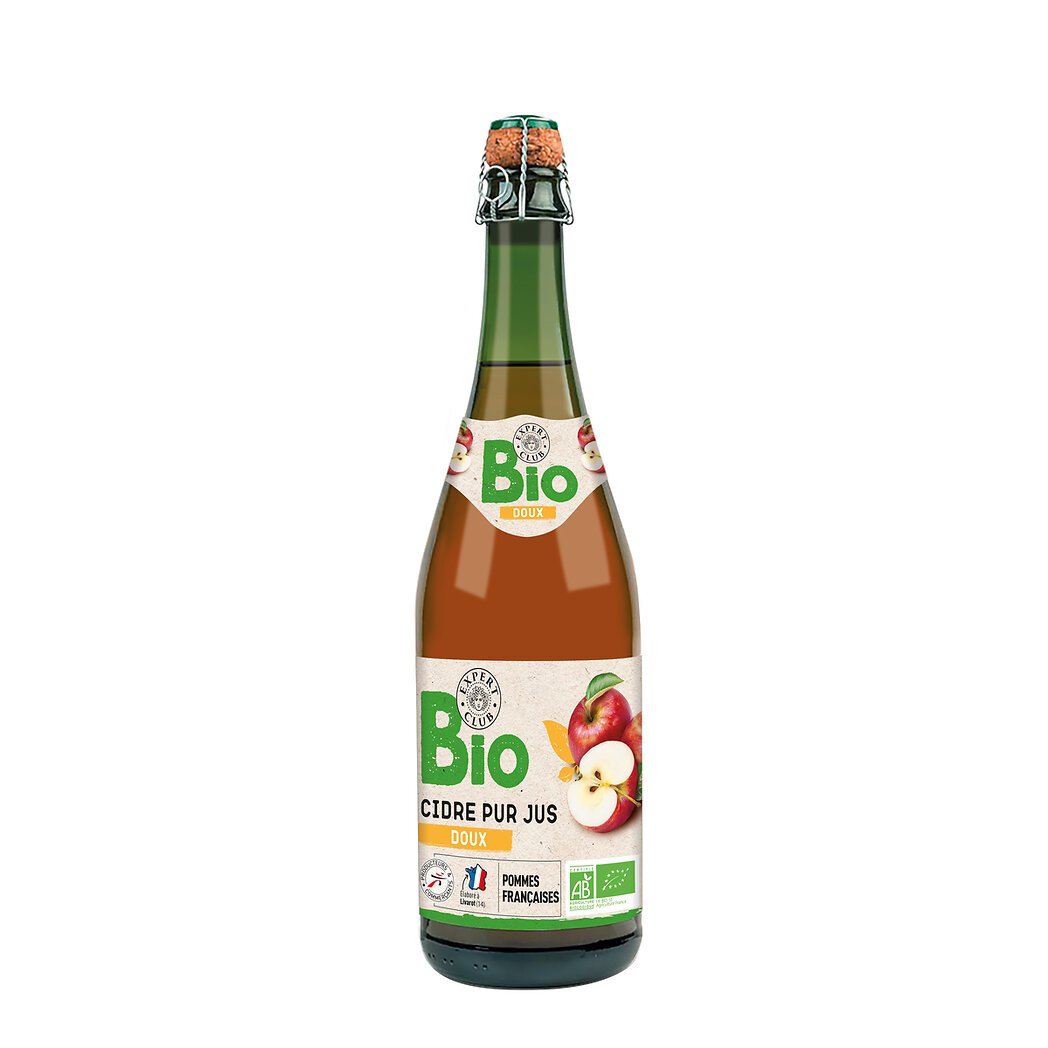 Cidre pur jus doux BIO Expert Club Bio - Intermarché