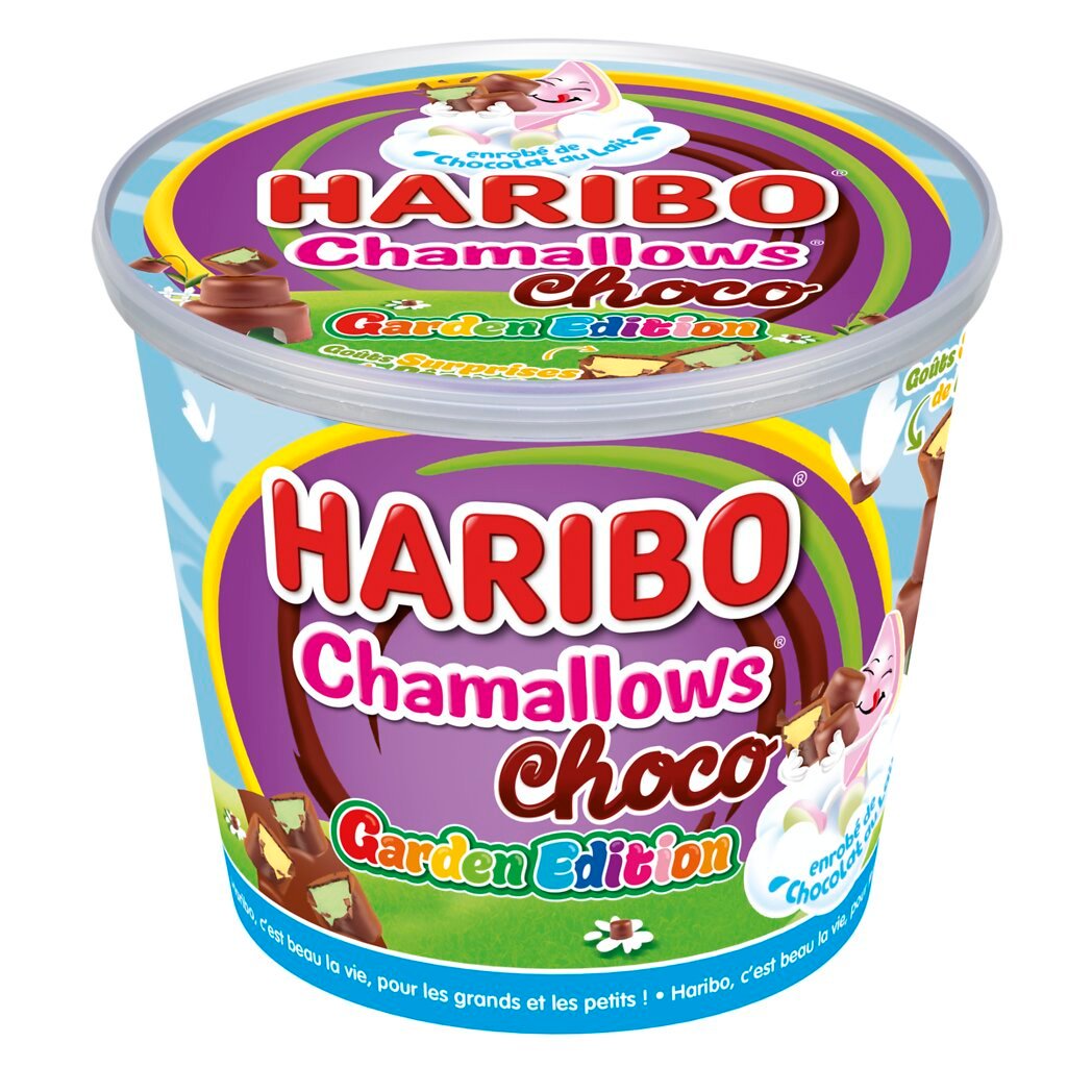 Chamallows choco Garden édition Haribo - Intermarché