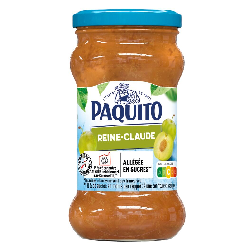 Confiture allégée Reine-claude Paquito - Intermarché