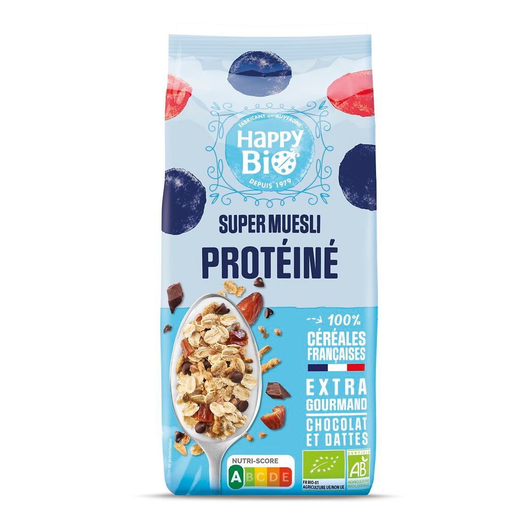 Muesli protéiné BIO Happy bio - Intermarché
