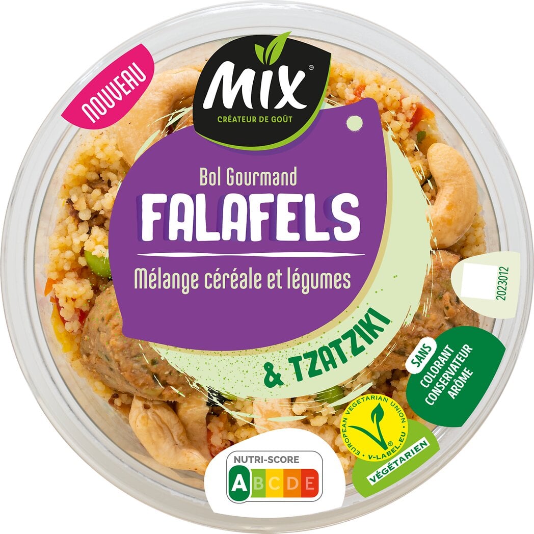 Bol gourmand falafels tzatziki Mix buffet - Intermarché