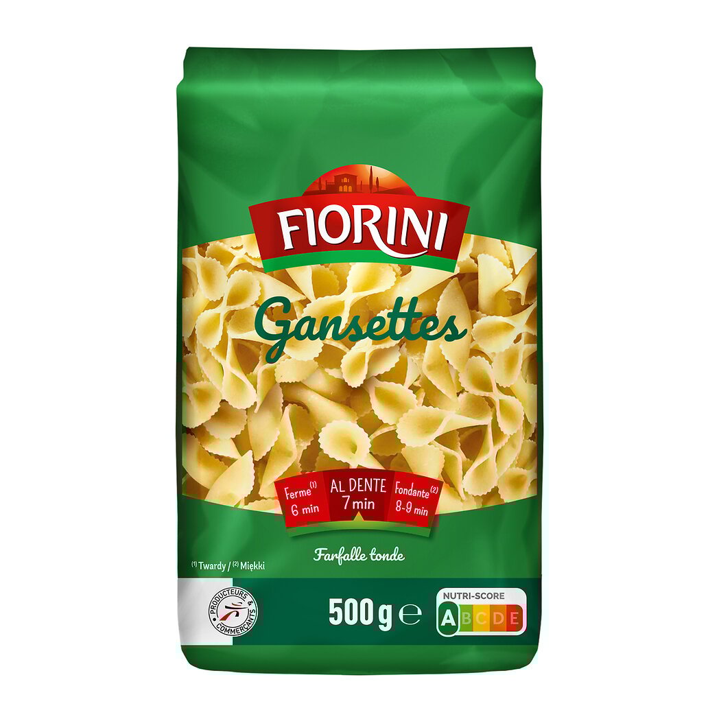 Pâte gansettes Fiorini - Intermarché