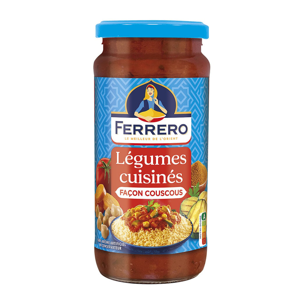 Sauce aux légumes cuisinés façon couscous Ferrero - Intermarché
