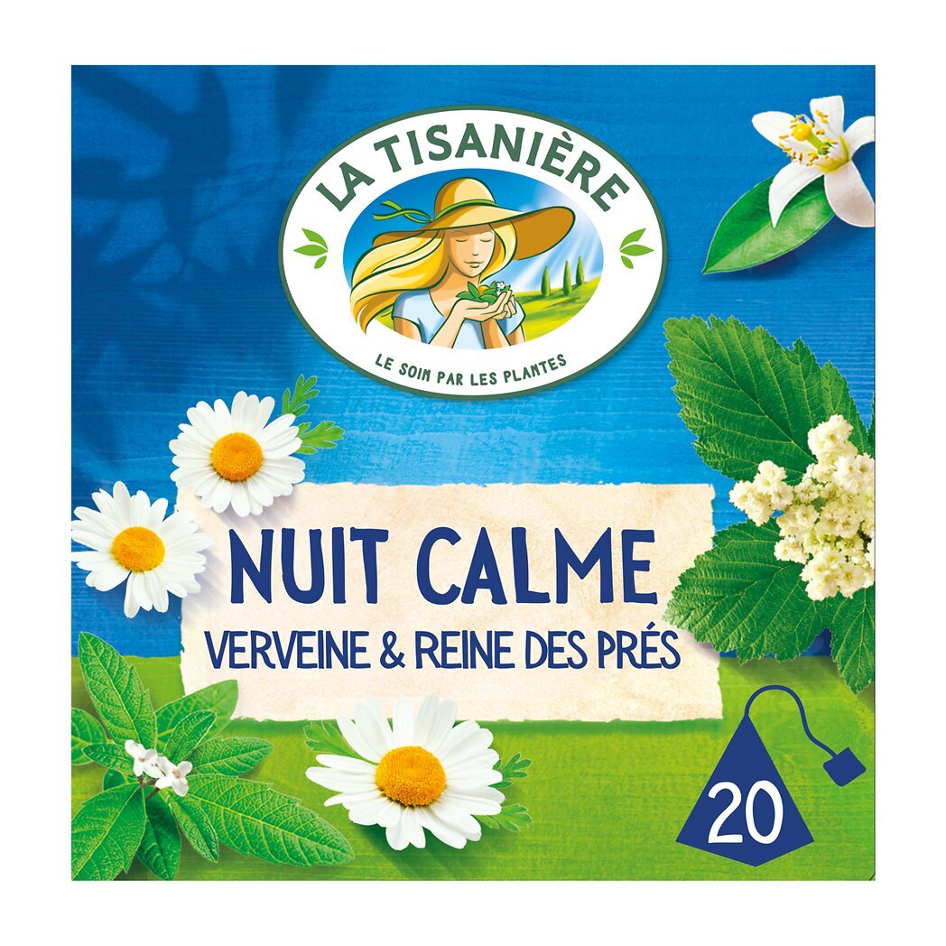 Infusion nuit calme verveine La Tisanière - Intermarché