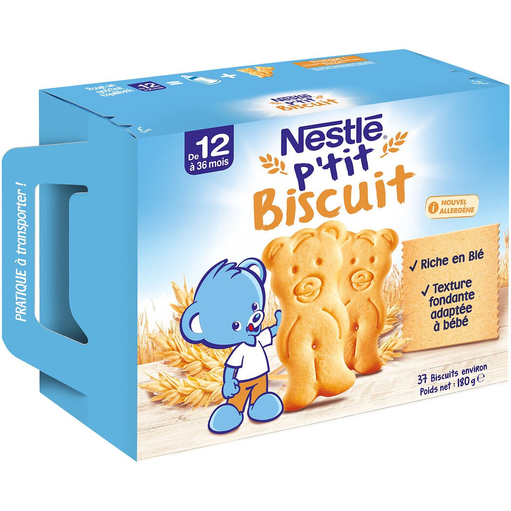 P'tit biscuit - Dès 12 mois Nestlé - Intermarché