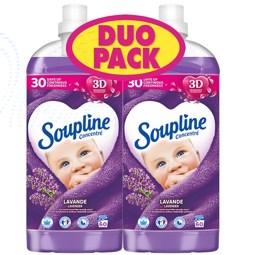 Adoucissant concentré lavande Soupline - Intermarché