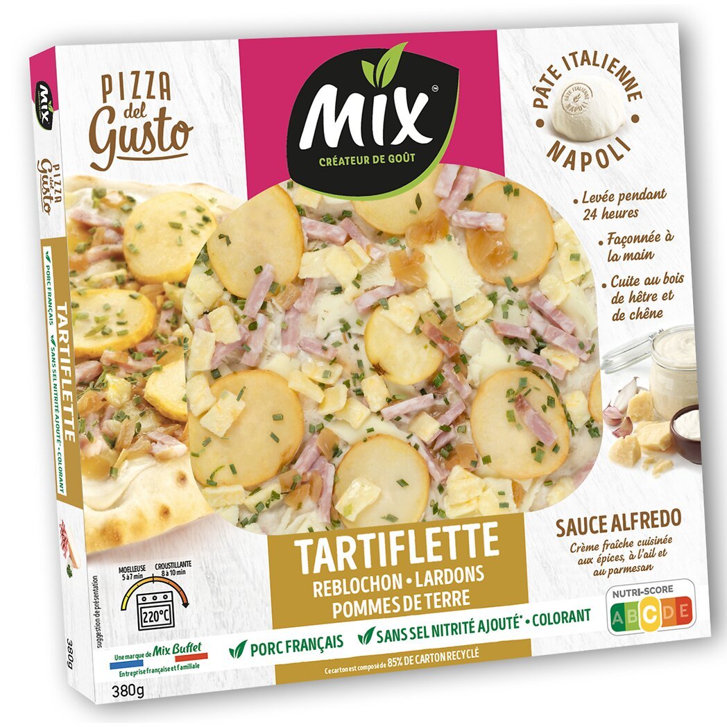 Del gusto - Pizza tartiflette Mix buffet - Intermarché