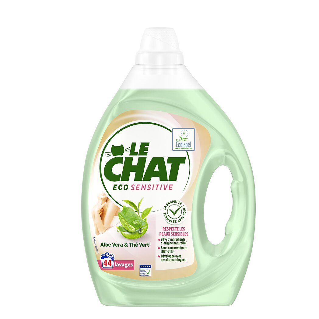 Lessive liquide Eco sensitive - 44 lavages Le Chat - Intermarché