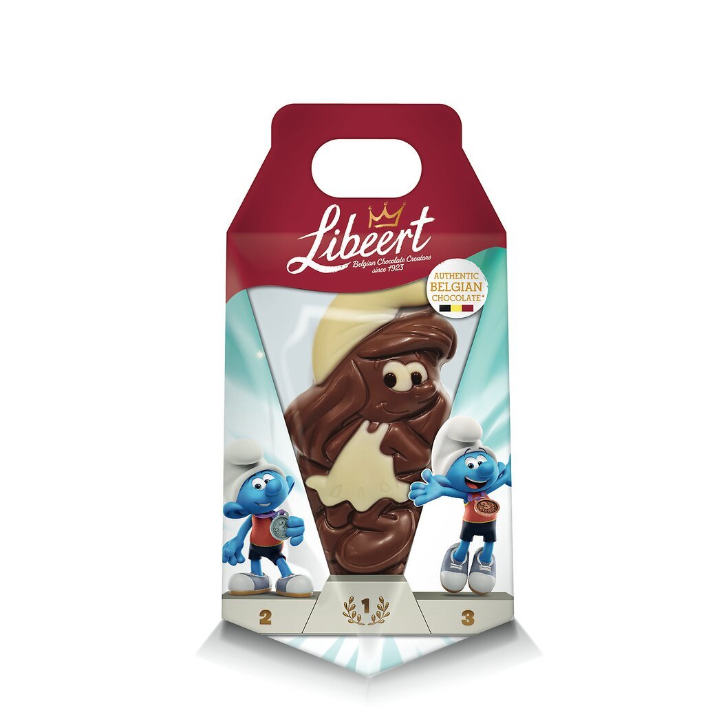 Schtroumpfette chocolat Belge au lait Libeert - Intermarché