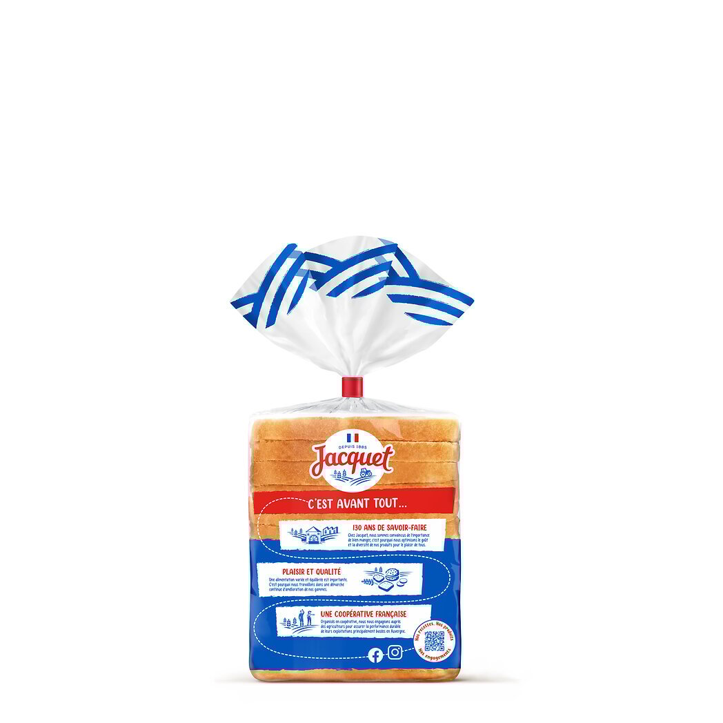 Pain de mie Maxi tranches nature Jacquet - Intermarché