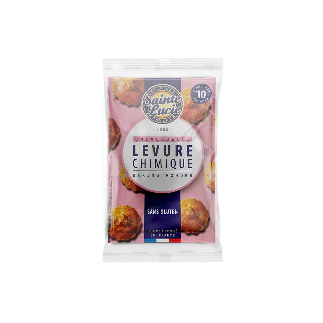 Levure chimique 10 sachets Sainte lucie - Intermarché