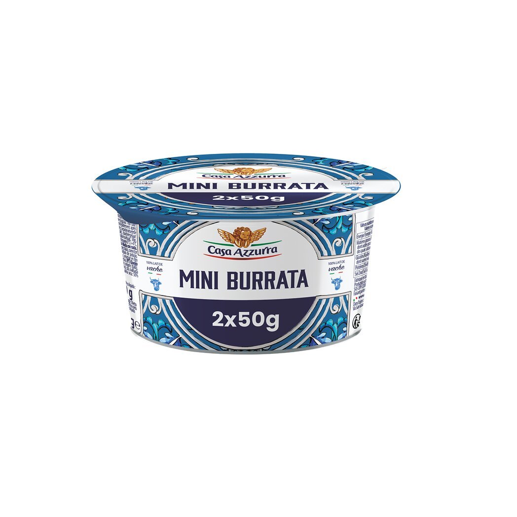 Mini burrata de vache Casa azzurra - Intermarché