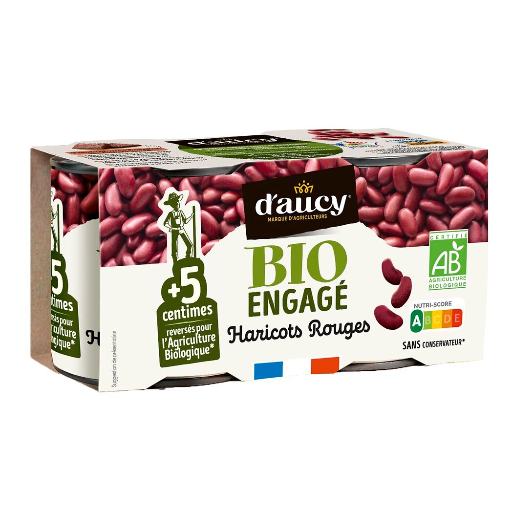 Haricots rouges BIO D'aucy - Intermarché